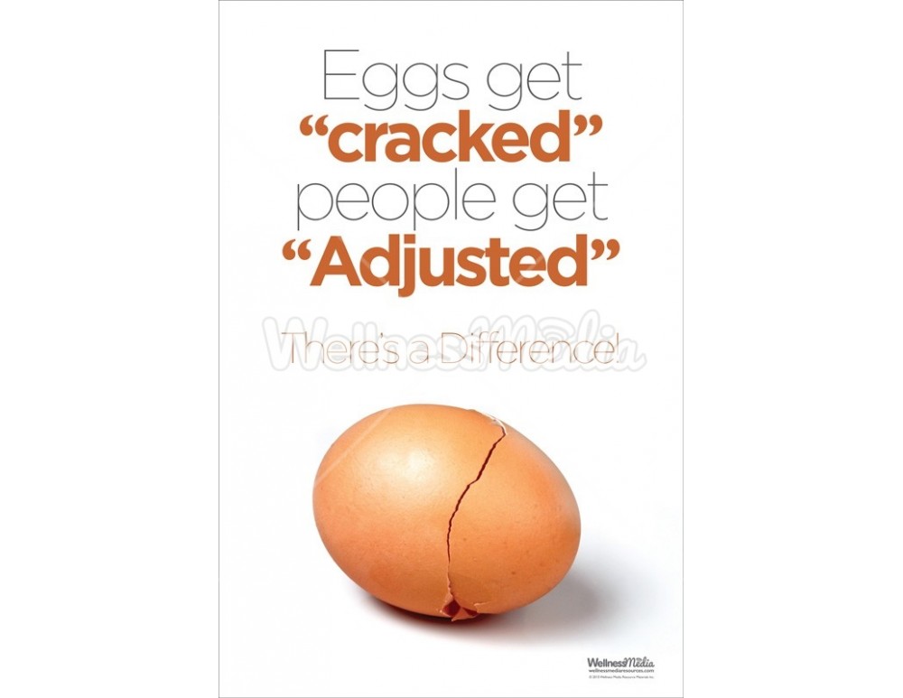Chiropractic Adjustment Poster