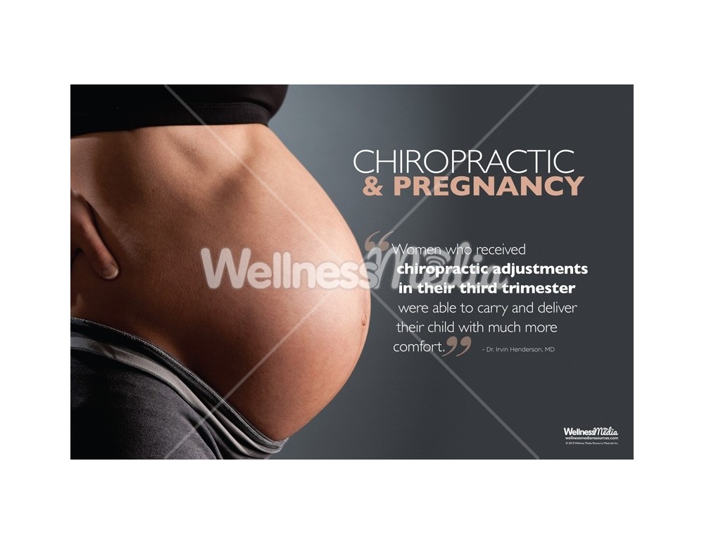 Chiropractic Pregnancy Comfort Poster