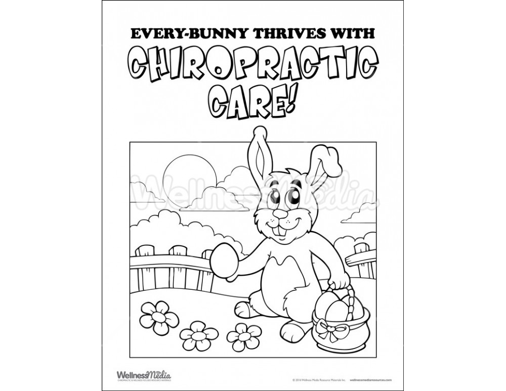 Chiropractic Coloring Pages