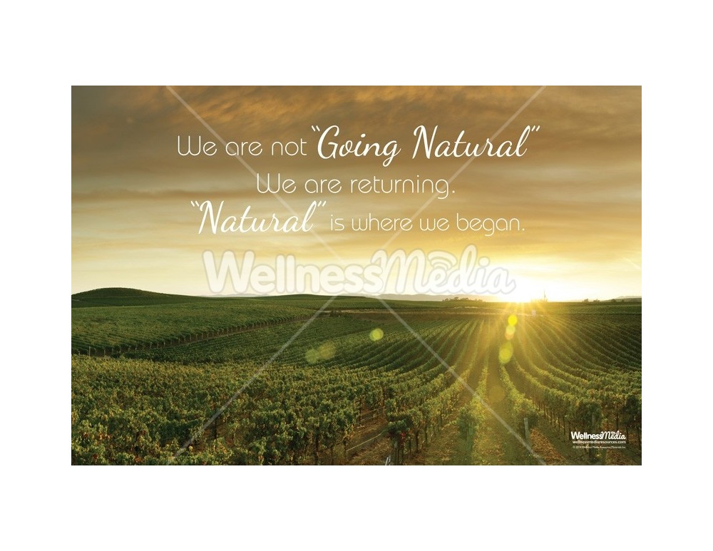 Going Natural Office Poster