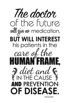 Thomas Edison Future Doctor Decal